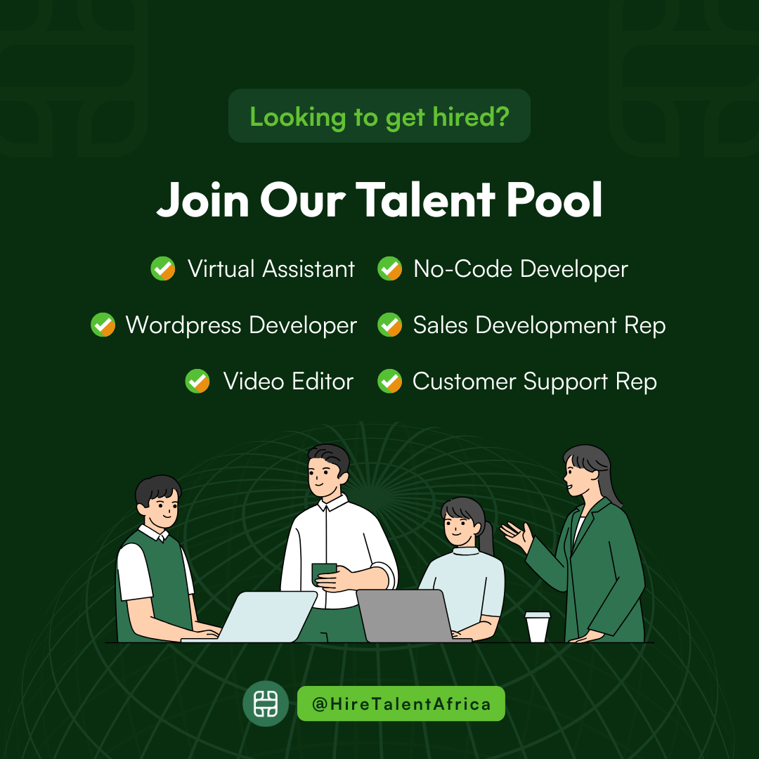 Open Roles - Hire Talent Africa - Hire Talent Africa